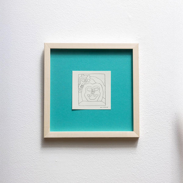Keith Shore original drawing Untitled 4 – Omnipollo Vending Machine