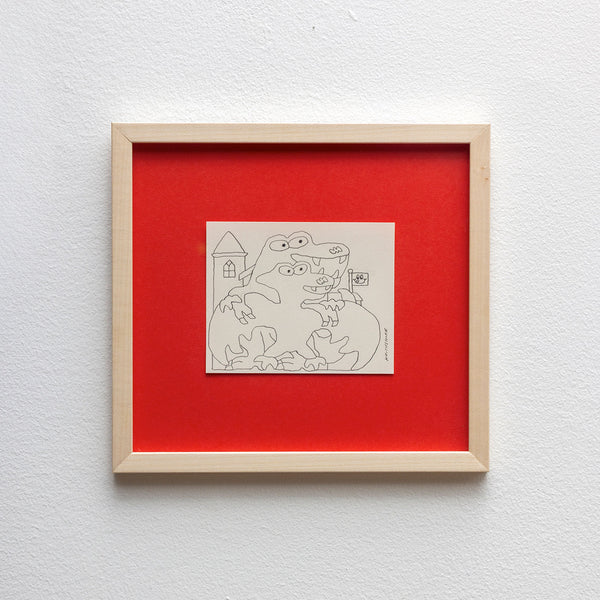 Keith Shore original drawing Untitled 11 – Omnipollo Vending Machine
