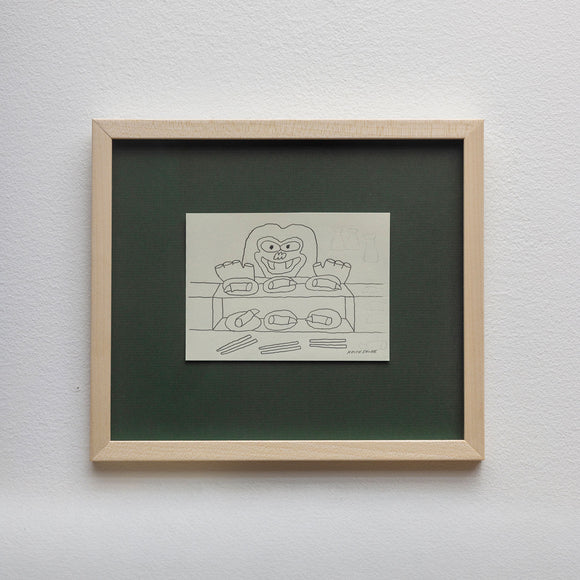 Keith Shore original drawing Untitled 7 – Omnipollo Vending Machine