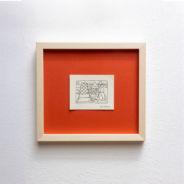 Keith Shore original drawing Untitled 2 – Omnipollo Vending Machine